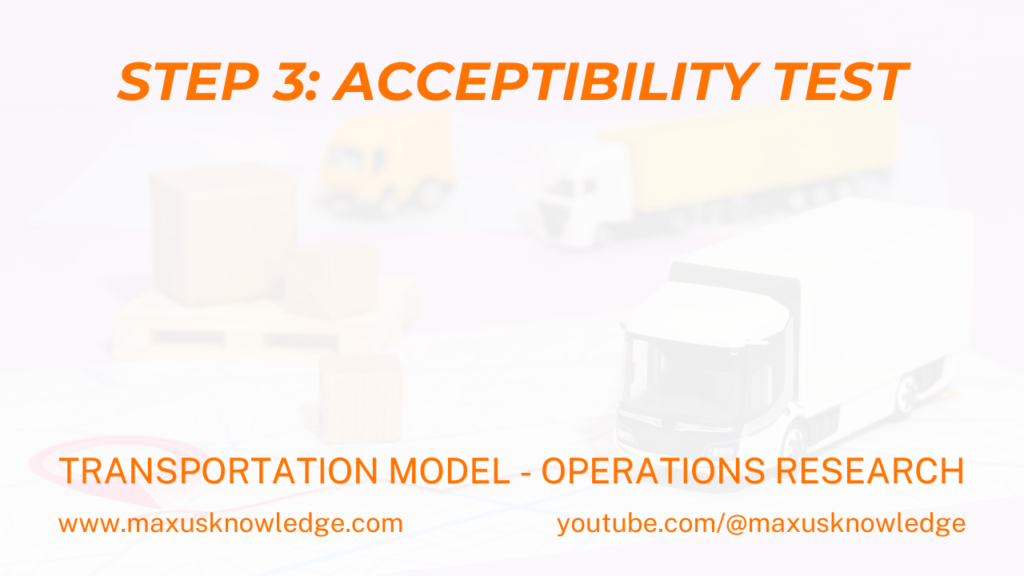 Transportation model: Important concepts, examples and types